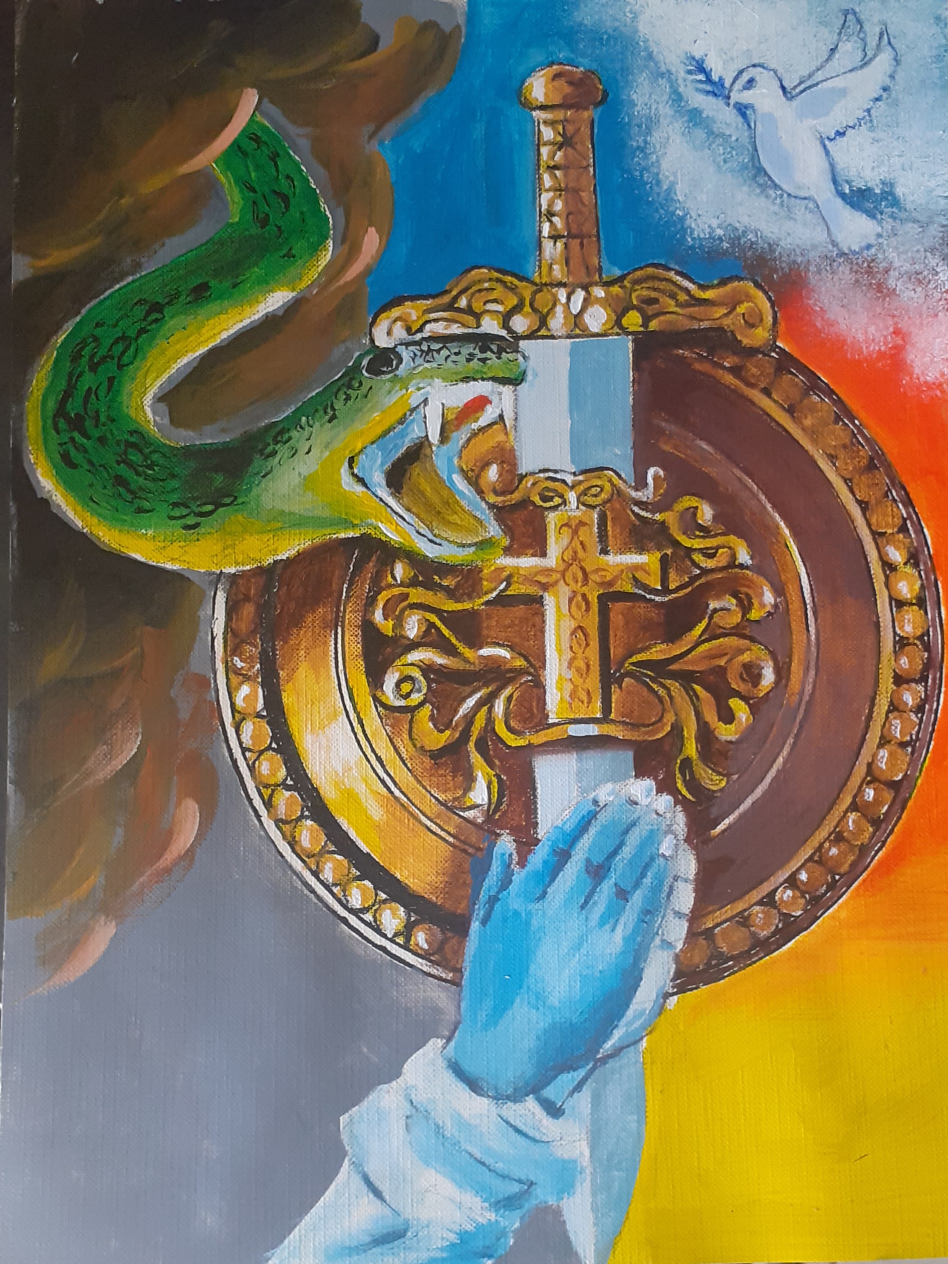 Good over evil · Engage Art